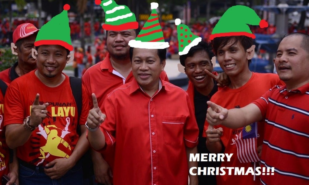 6 Reasons Why The Red Shirt Rally Was Actually A Christmas Celebration ...