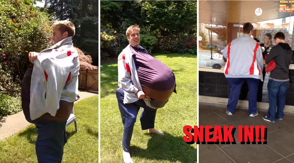 Two Best Friends Epically Try To Sneak Into Cinema By Pretending to be ...