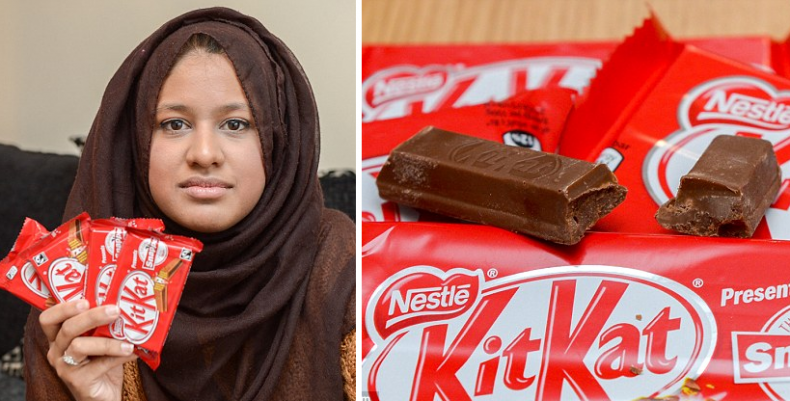 Woman Gets Waferless KitKat; Demands Life-Time Supply of the Chocolaty ...