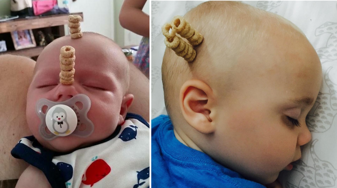 Dads Around the World Compete to Balance the Most Cheerios on Their ...