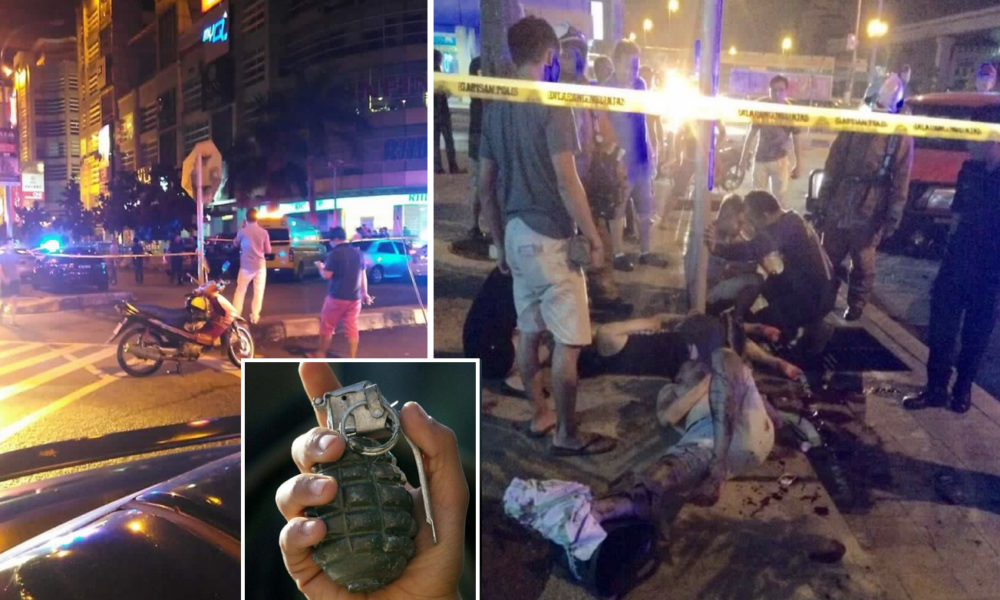 Hand Grenade Thrown at People in Puchong, Explosion Injures 8 - WORLD ...