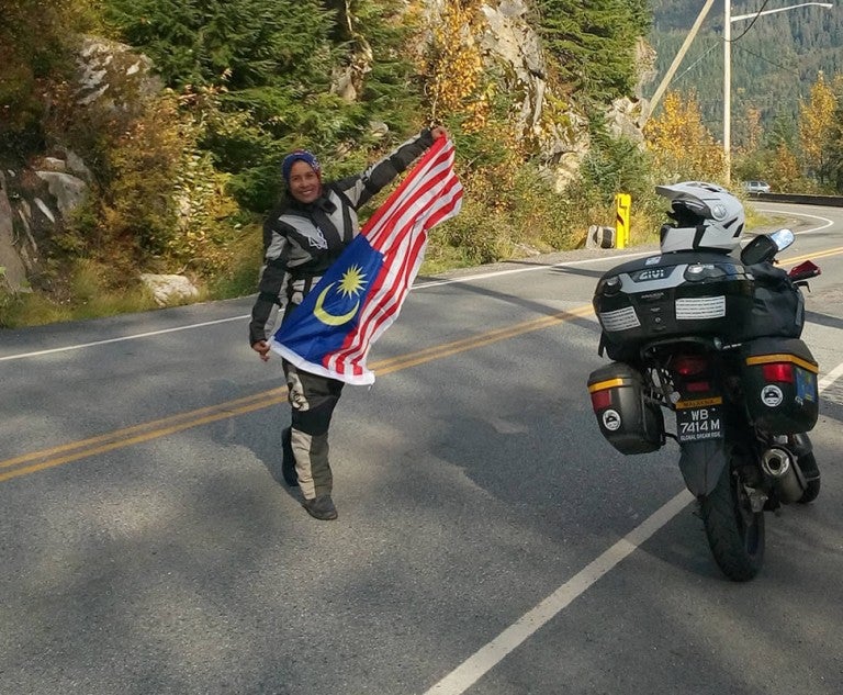 Meet Anita Yusof: First Malaysian Woman Who Rode Across 30 Countries On ...