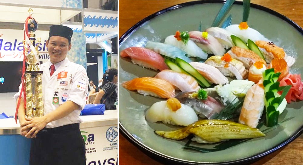 Malaysian Wins Second Place In World Sushi Competition! - WORLD OF BUZZ