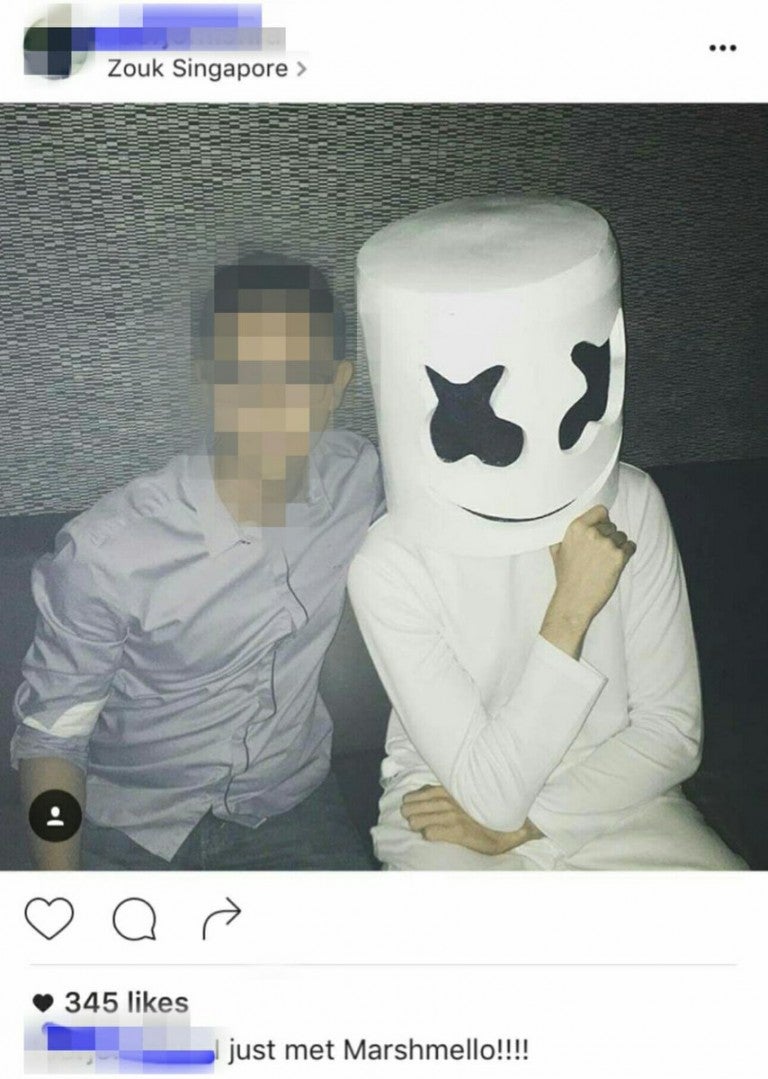 Zouk Singapore Slammed After Allegedly Hiring Fake DJ Marshmello to ...