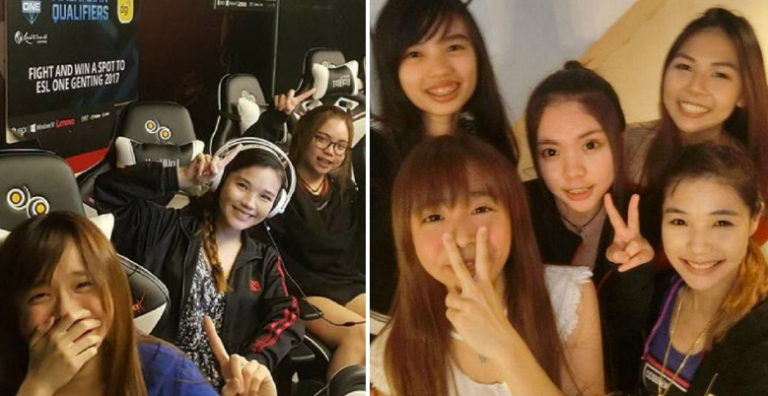 Malaysian All-Girls DOTA 2 Team Wins First Place In International Tournament - WORLD OF BUZZ