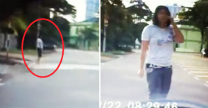 Malaysian Girl Very Terribly Dashes Out Infront Of Car In 'Fake ...
