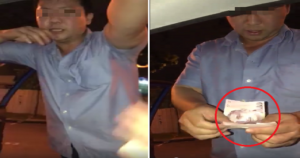Rude Man Insults Guy for Being a Taxi Driver, Shows Off by Flashing ...