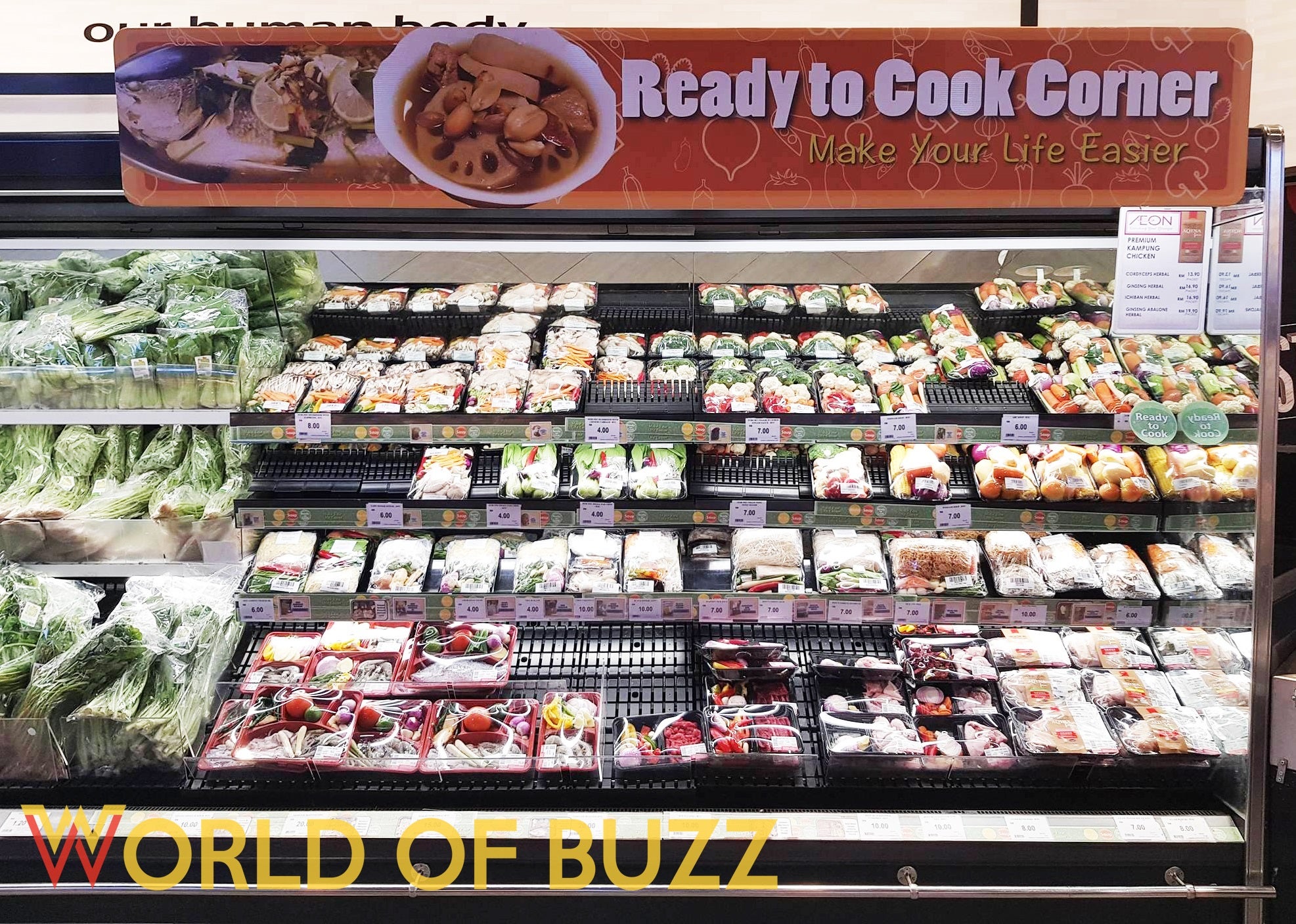 Malaysians Can Now Buy Ready-to-Cook Meals at AEON From as Low as RM4 ...