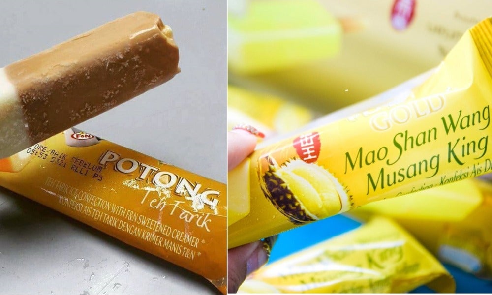 Teh Tarik and Musang King Ice Cream Potong are Actually Available in ...