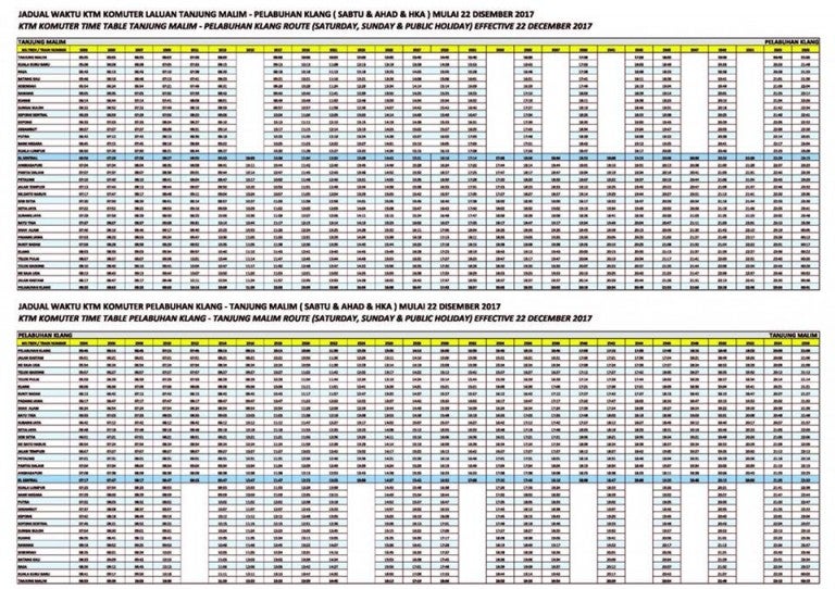 KTM Services Will Be Disrupted Starting 22 Dec, Here Are the New ...