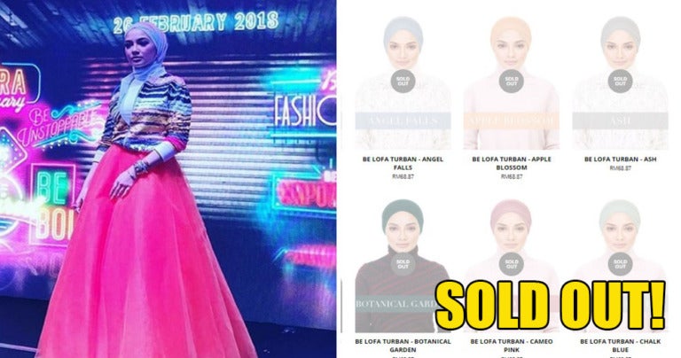 Neelofa's Latest Turban Collection Sells Out After Controversial Zouk ...