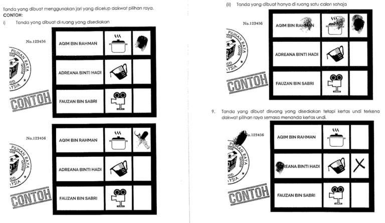 Is Marking Your Ballot Papers with a Dot or Line Really Considered ...