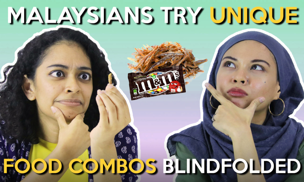 Malaysians Try Unique Food Combos Blindfolded - WORLD OF BUZZ