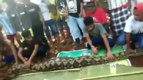 Disturbing Video Shows Indonesian Woman Swallowed WHOLE by Giant Python ...