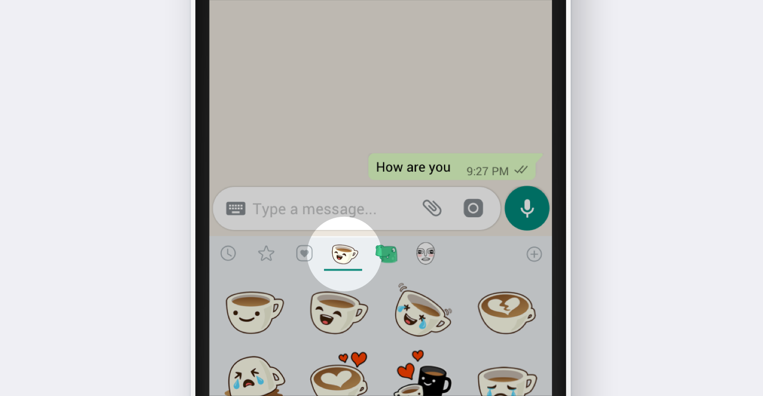 WhatsApp's Latest Update Now Lets You Send Stickers! - WORLD OF BUZZ
