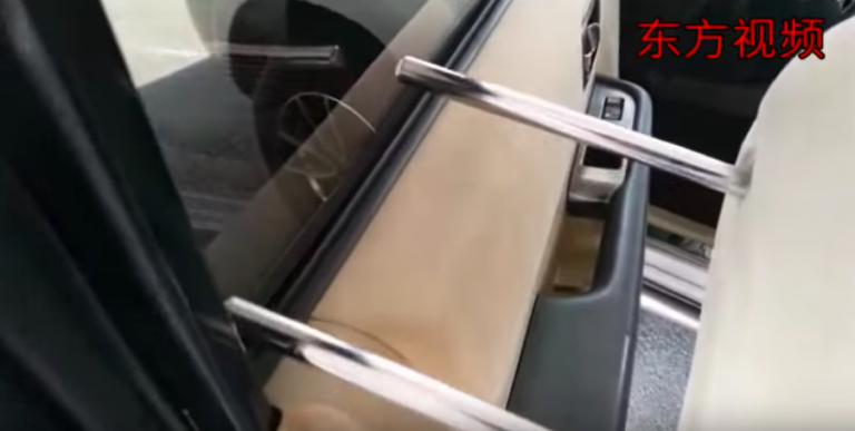 Fire Dept Director Demonstrates How to Break Car Window with Headrest ...