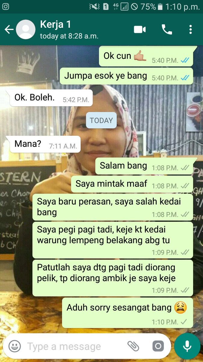 M Sian Shows Up For First Day Of Work Doesn T Realise He S At Wrong