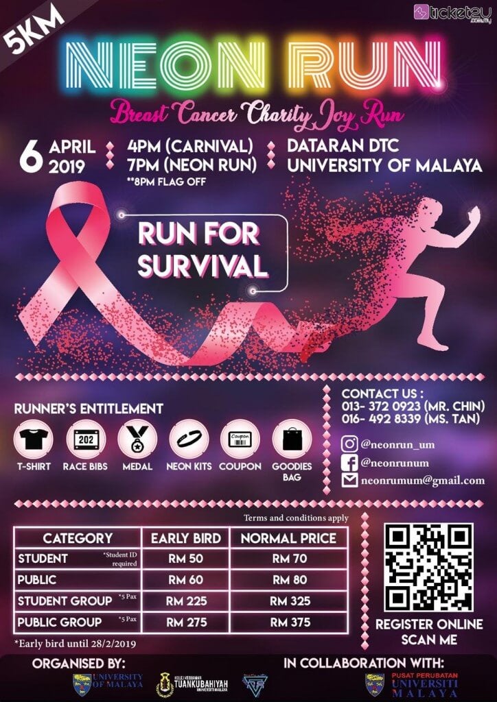 Meet the Inspiring 20+ Year Old's Behind Neon Run 2019 That Expects ...