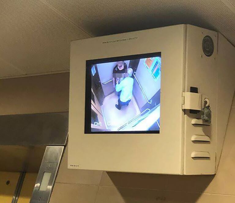 CCTV Footage Shows Senior Citizens Getting Down & Dirty in Lift ...