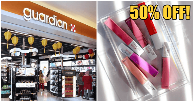 You Can Enjoy 50% Off Cosmetics Products From 22 to 26 May in All ...