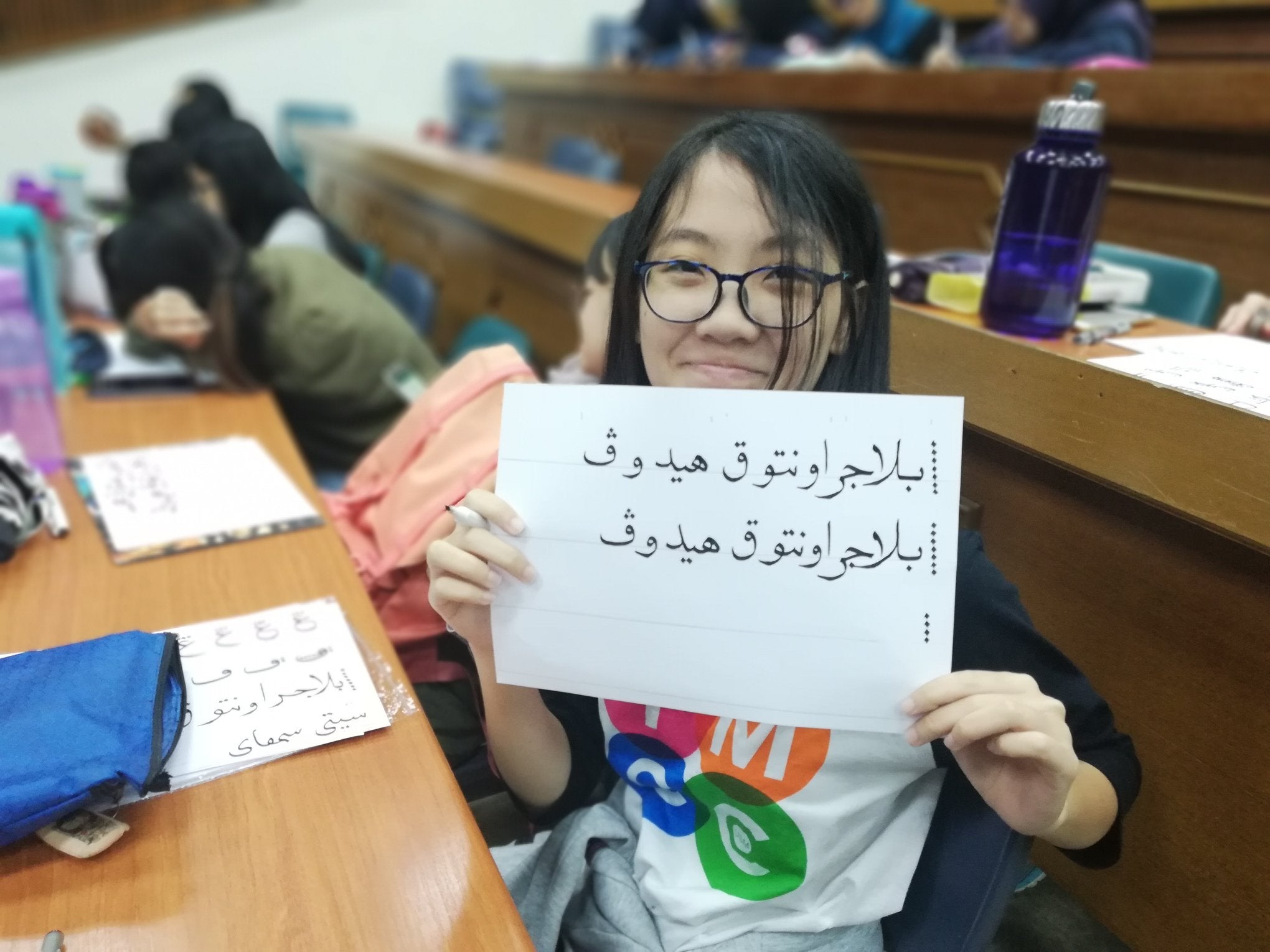 USM Art Teacher Shares How His Chinese Students Love Learning Khat ...