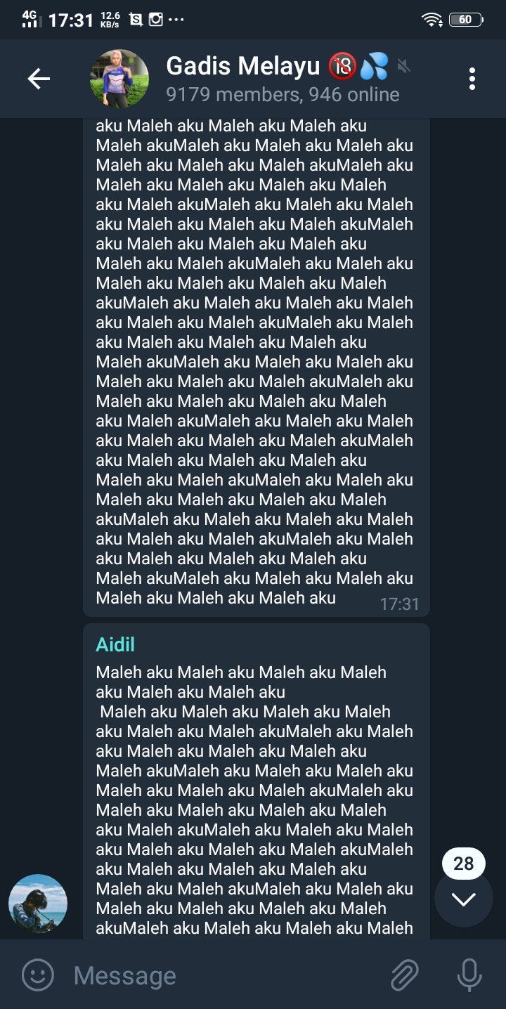 Dirty Telegram Group Shares Pictures of M'sian Girls Without Consent ...