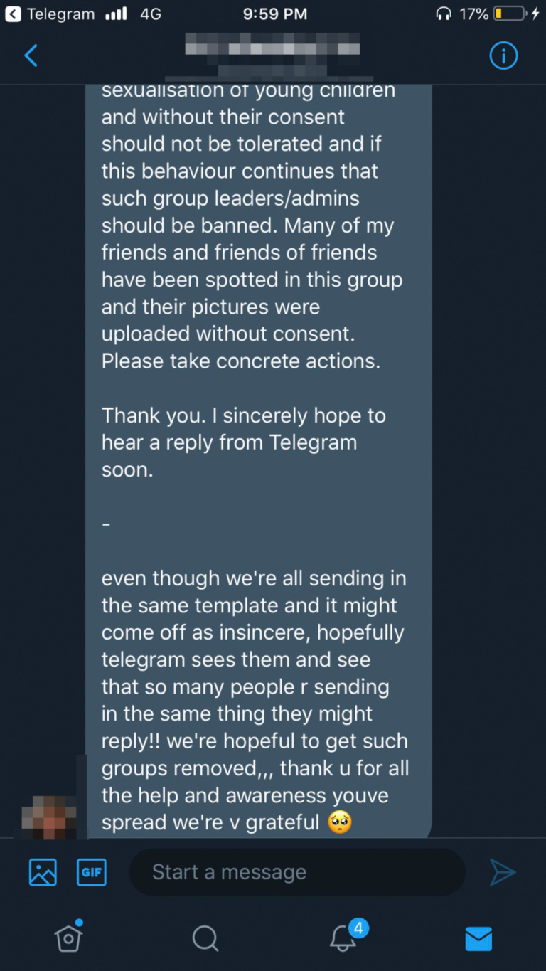 Creepy Telegram Group That Sexualises Uniformed Singaporean Schoolgirls ...