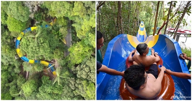 Longest Water Slide in The World Opens in Penang, Netizen Shares What ...