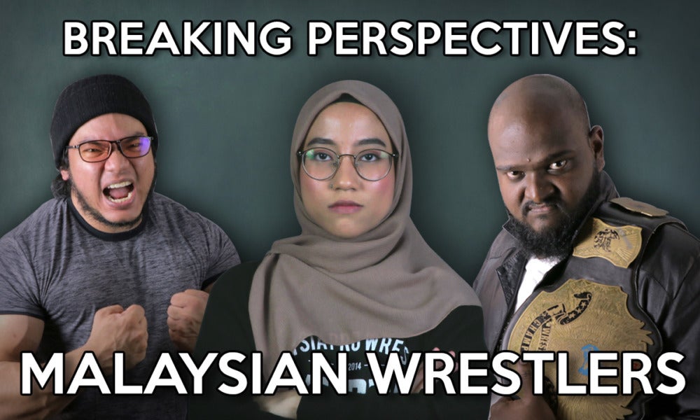 Breaking Perspectives in Malaysia: Malaysian Wrestlers - WORLD OF BUZZ