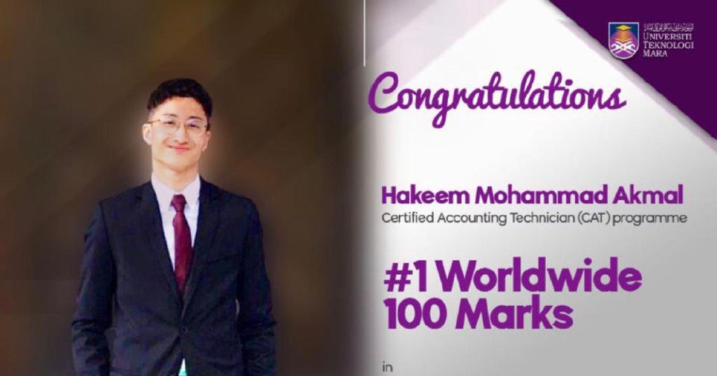 This UiTM Student Just Scored The Highest Marks In The WORLD For ...