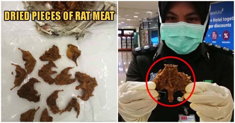Man Gets Caught Smuggling DRIED RAT MEAT Into Penang Airport Amid Wuhan ...