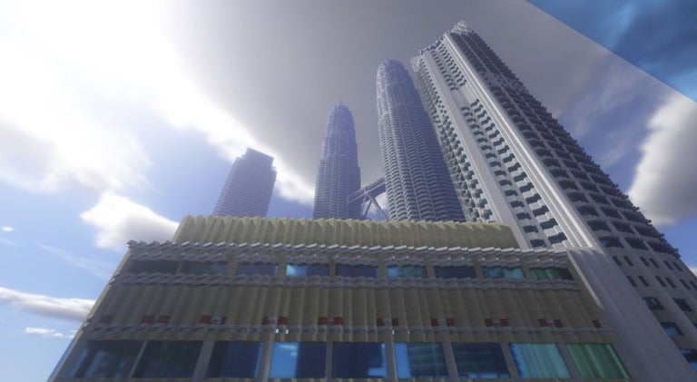 This Malaysian Recreated KLCC In Minecraft And It's SO Realistic ...