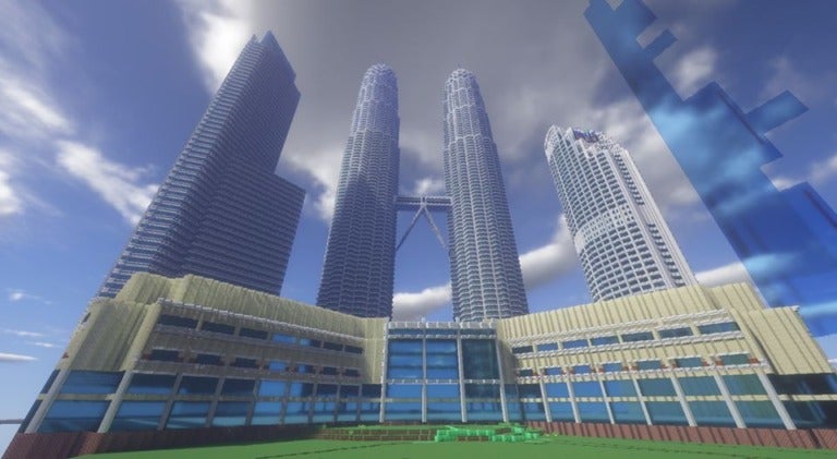 This Malaysian Recreated KLCC In Minecraft And It's SO Realistic ...