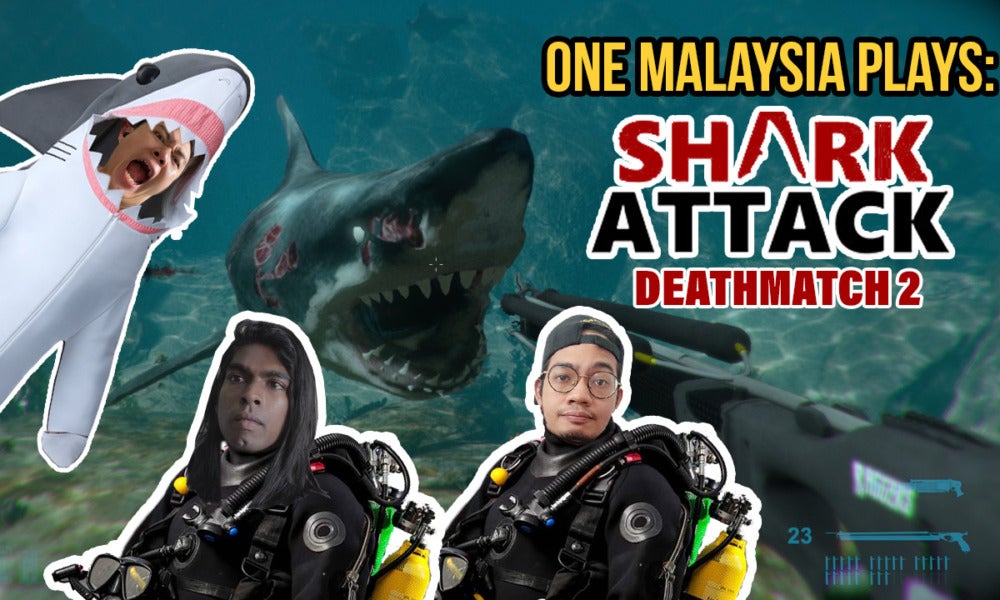 One Malaysia Plays: Shark Attack Deathmatch 2 - WORLD OF BUZZ