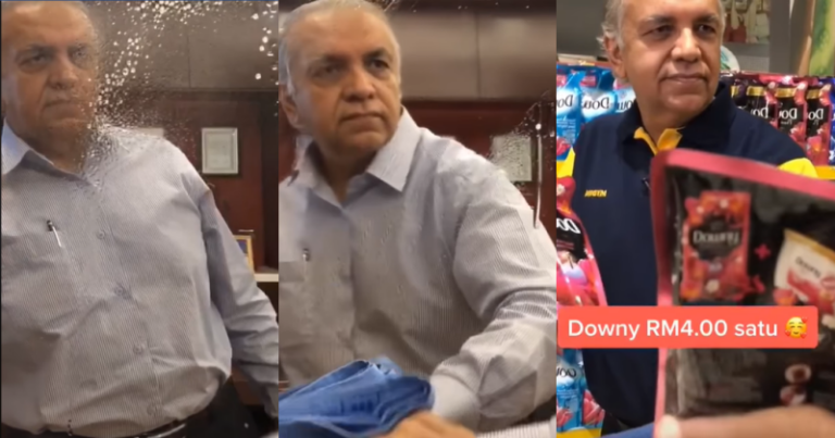 Mydin Owner Takes Wipe It Down Challenge to Whole New Level on TikTok ...