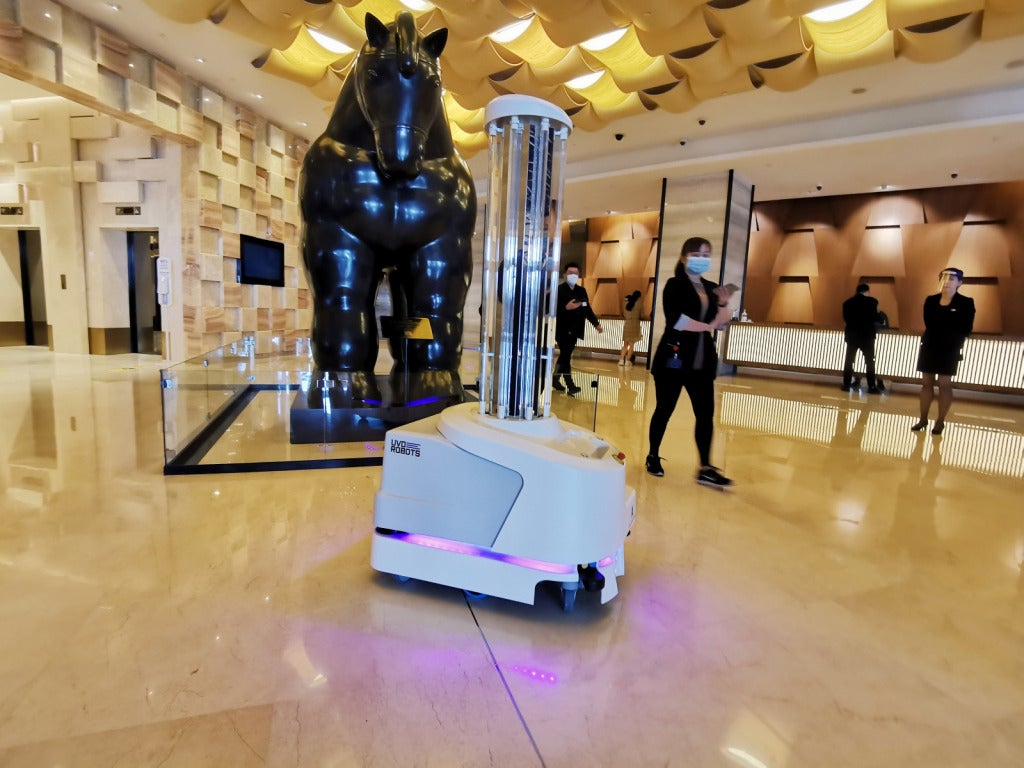 Autobots, Roll Out! This Futuristic Robot Can Help Keep Public Places ...