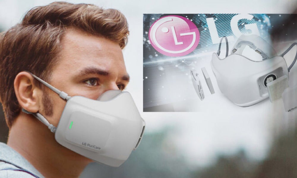 The Most 2020 Thing Ever: LG Unveils An Electronic Face Mask With Built ...