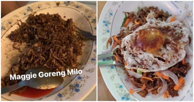 Hello Pulis? This Mamak Is Serving Maggi Goreng Milo and Kuey Teow Milo ...