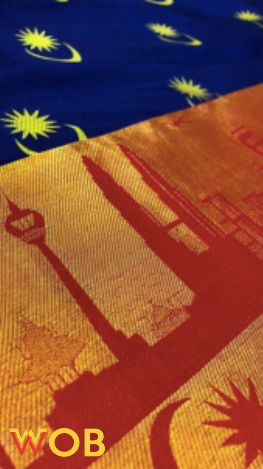 Meet The M'sian Designer Who Transformed Our National Flag Into Silk ...