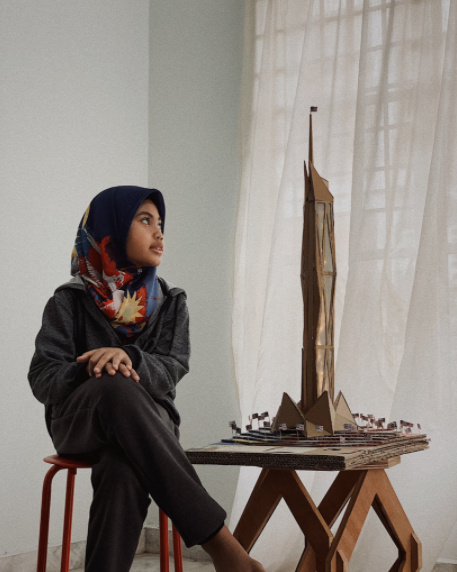 This Merdeka 118 Replica Model Was Built By A 9yo For Her School ...