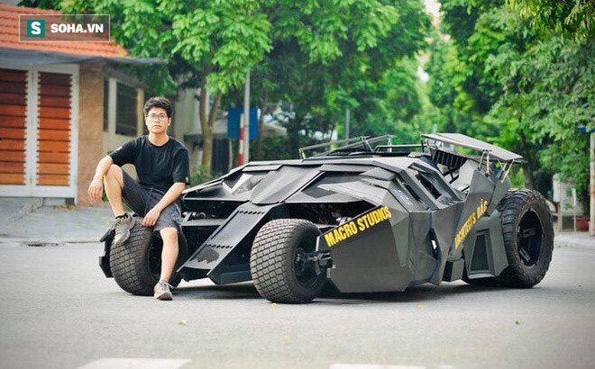 Vietnamese Student Builds Himself a Fully-Functional Batmobile After ...