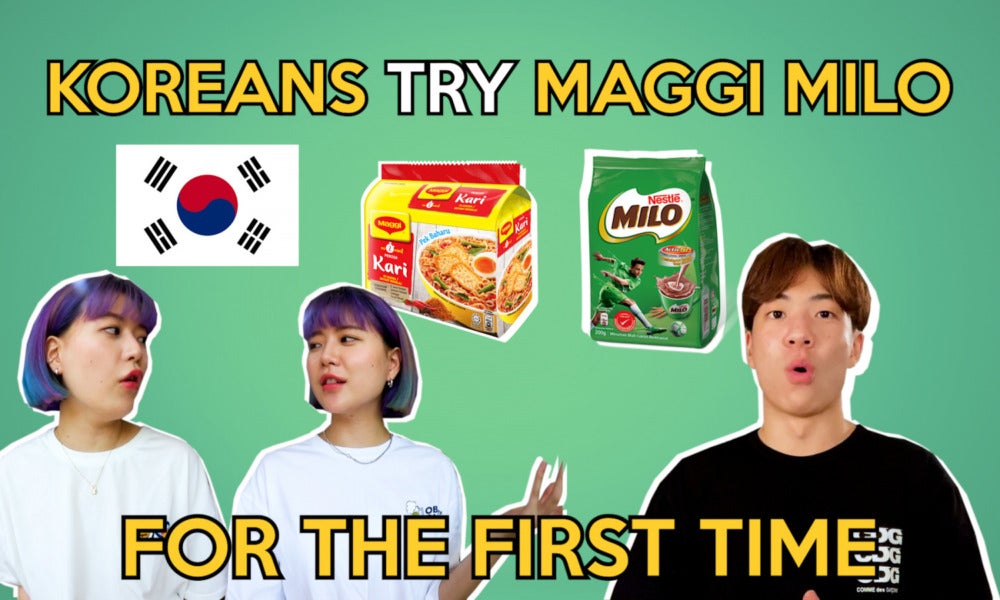 Koreans Try 'Maggi Milo' For The First Time - WORLD OF BUZZ