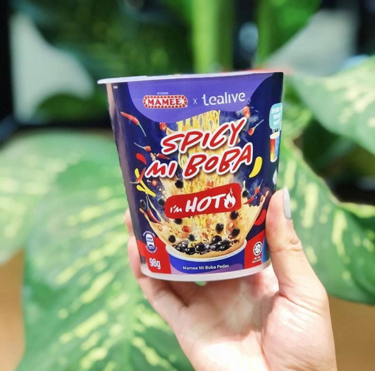 MAMEE & Tealive Collaborated To Produce 'Spicy Mi Boba' And Everyone's ...
