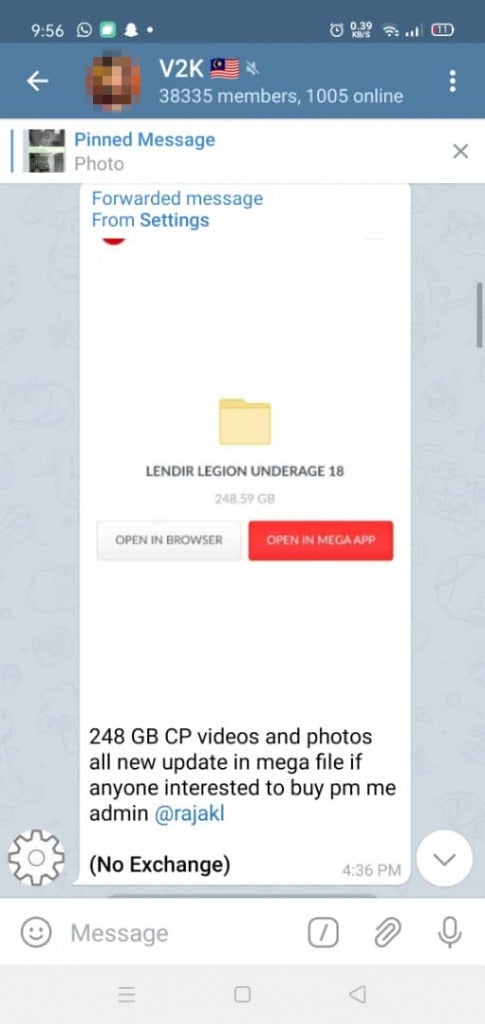 "We're not raping anyone" M'sian Telegram Group Shares Unconsented ...