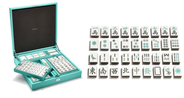 This Tiffany & Co. Mahjong Set Costs Around RM61,852! - WORLD OF BUZZ