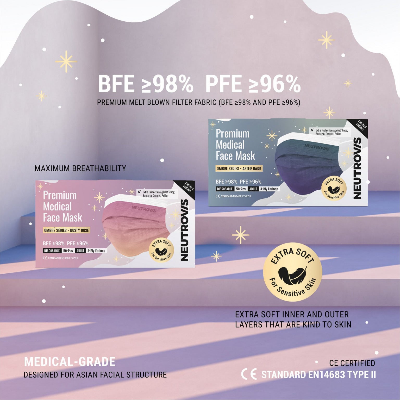 These Ombre-Coloured Masks Are Perfect For The Festive Season! - WORLD ...