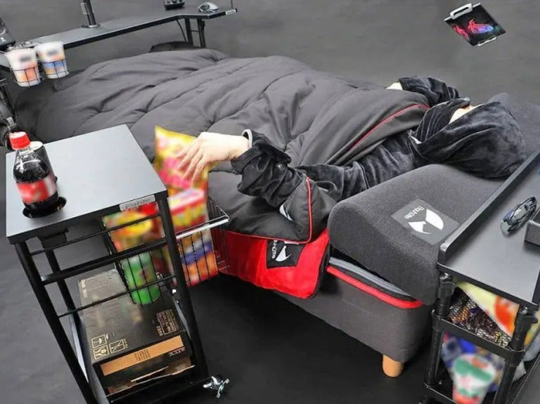 Sleep, Game, Repeat! Japanese Company Releases Gaming Bed That Will ...