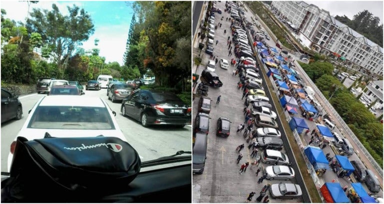 Photos Show Congestion On The Way To Genting & Cameron Highlands ...