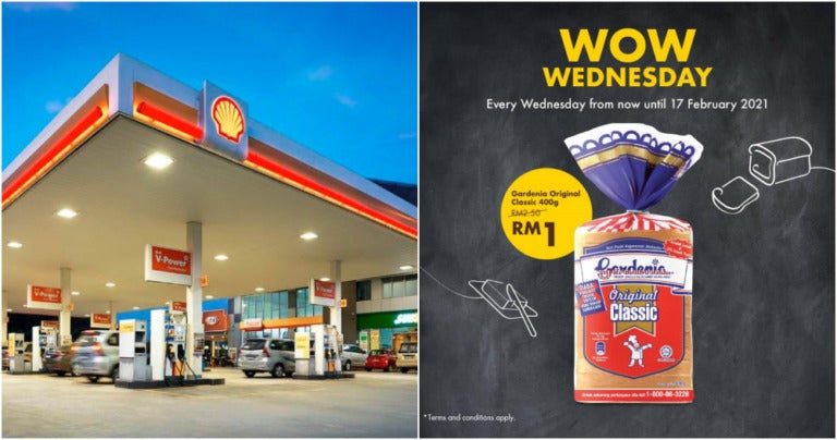 You Can Now Buy Gardenia Bread For Only RM1 At Shell Stations Every ...