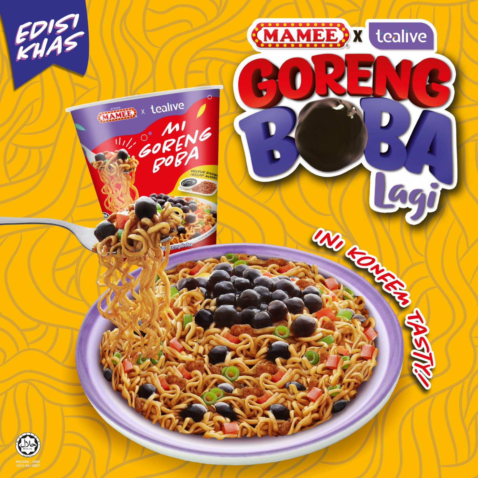 WOB Tries: MAMEE X Tealive Released New Mi Goreng Boba & Here's How It ...